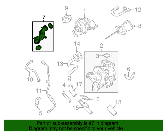 Genuine BMW 11-65-7-802-591 | Connector Pipe | FREE Shipping on Most ...