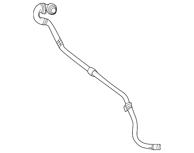 166-501-07-00 - Lower Hose 2016-2019 Mercedes-Benz | Mercedes-Benz USA ...