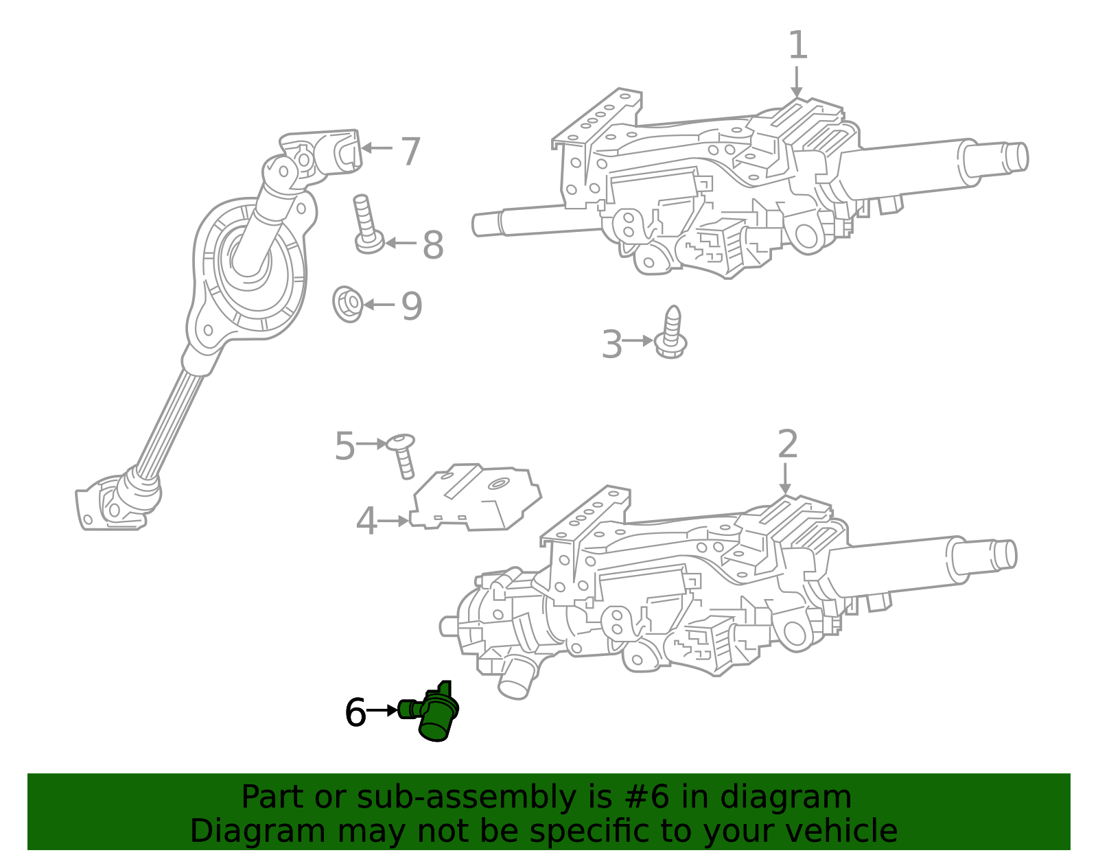 8W0-927-289 - High-Quality Steering Wheel Hardware Kit for 2018-2025 ...