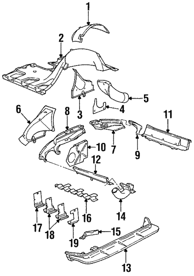 1993-1994 Porsche 911 Air Guide Cover Plate 964-106-036-20 | Sunset ...