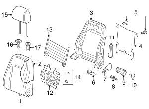 N-038-501-2 - Side Cover Rivet - 1998-2023 Volkswagen | VW Direct Auto ...