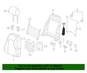 2011-2019 Volkswagen Release Lever 5C6-881-236-82V | OEM Parts Online