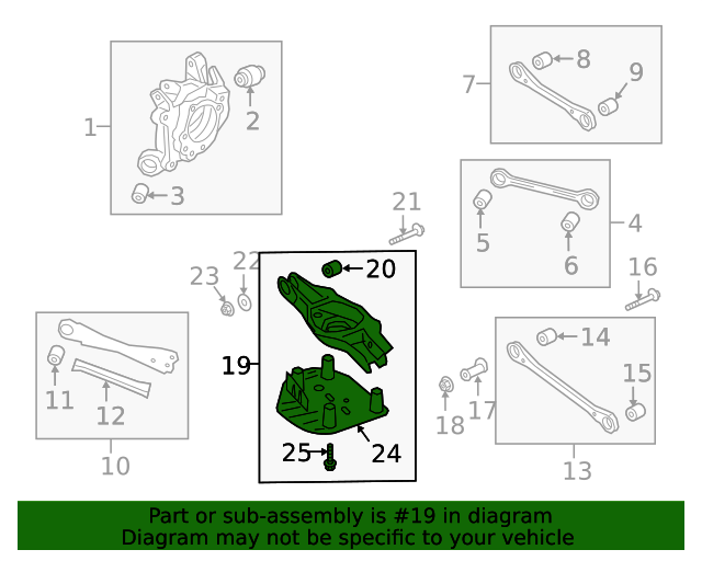 55210-J5000 - Suspension Control Arm 2019-2024 Genesis G70 | AutoNation ...