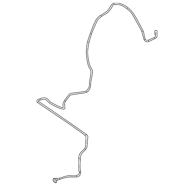 2019-2023 Mercedes-Benz Rear Hose 213-470-10-24 | MB OEM Parts