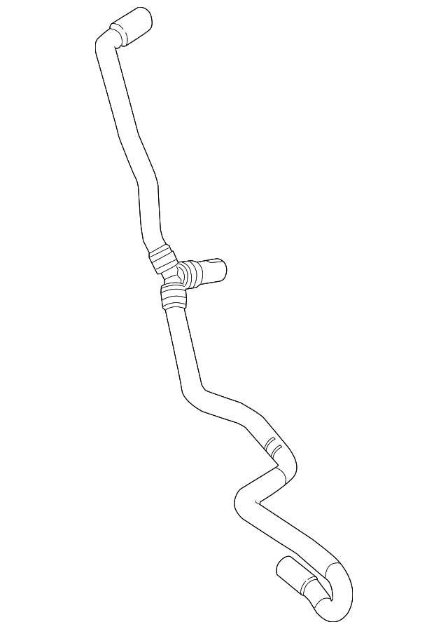 2016-2018 Ford Focus Reservoir Hose G1FZ-8075-A | TascaParts.com