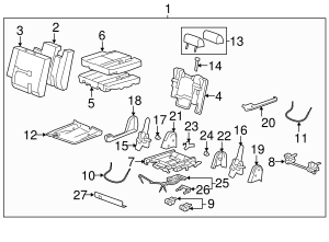 2009-2014 GM Inner Cover - Passenger Side (RH) 25858773 | TascaParts.com