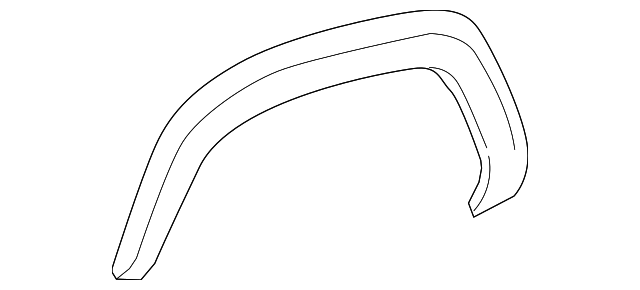 2016-2023 Toyota Tacoma Fender Flare (Left) 75874-04090 | OEM Parts Online