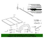 2016-2021 Toyota Decal 75996-04080-A0 | Toyota Parts Center