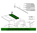 2016-2023 Toyota Tacoma Tonneau Cover 64903-09020 | OEM Parts Online