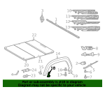 Toyota Wheel Opening Molding Protector Part# 5874404040 | Toyota of ...