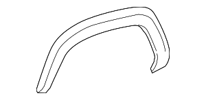 2016-2023 Toyota Tacoma Fender Flare (Left) 75874-04090 | OEM Parts Online