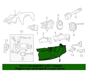 2012-2017 Buick Verano Lower Shroud 22795014 | GMPartsDirect.com