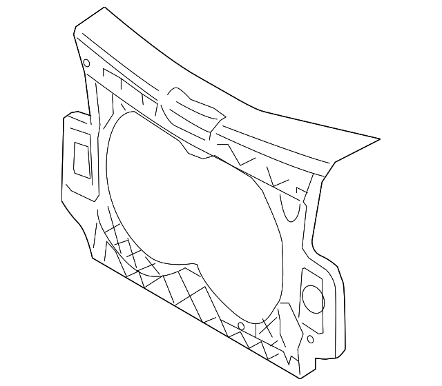 2007-2011 Audi S6 Radiator Support 4F0-805-594-K | Audi Parts