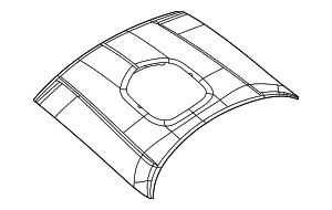 2016 Dodge Challenger Hood 68261379AD | TascaParts.com