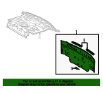 2014-2016 Lexus Rear Body Panel 58307-53081 | Lexus Of West Kendall Parts