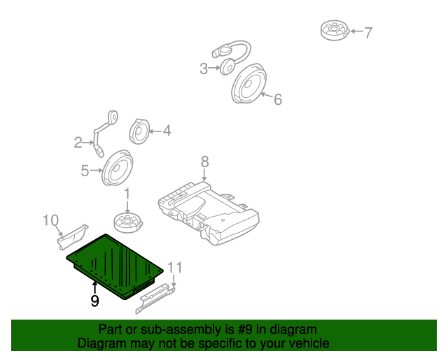 2012-2017 Land Rover Amplifier LR093599 | OEM Parts Online