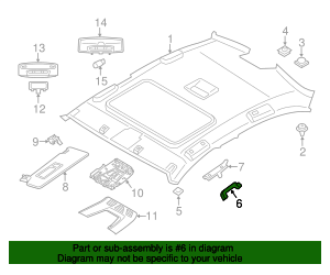 51-16-7-464-442 - Grip Handle 2011-2024 BMW | AutoNationParts.com