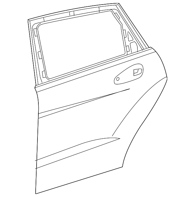 246-730-02-05 - Door Shell 2015-2017 Mercedes-Benz | Mercedes-Benz USA ...