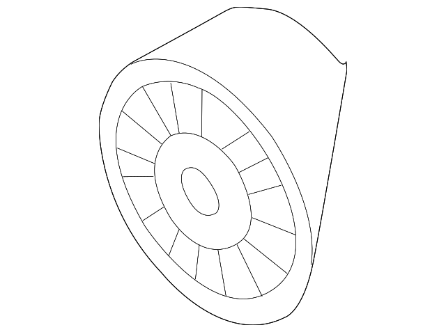 1990-2006 Audi Accessory Drive Belt Idler Pulley 077-903-341 | Audi USA ...