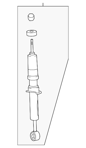 2007-2019 Toyota Tundra Shock Absorber 48510-09R30 | Toyota Parts Center