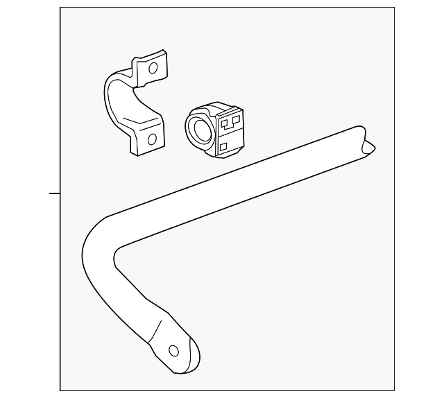 84228526 - Rear Stabilizer Shaft 2016-2025 GM | GMPartsNow