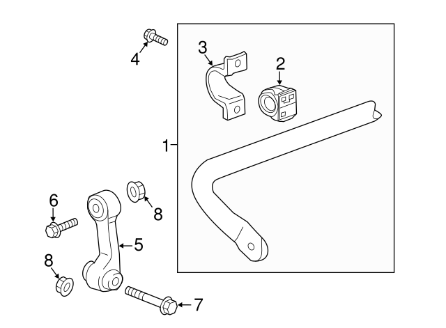 2016-2024 GM M10x1.5x55 Multi-Purpose Bolt 11546407 | OEM Parts Online