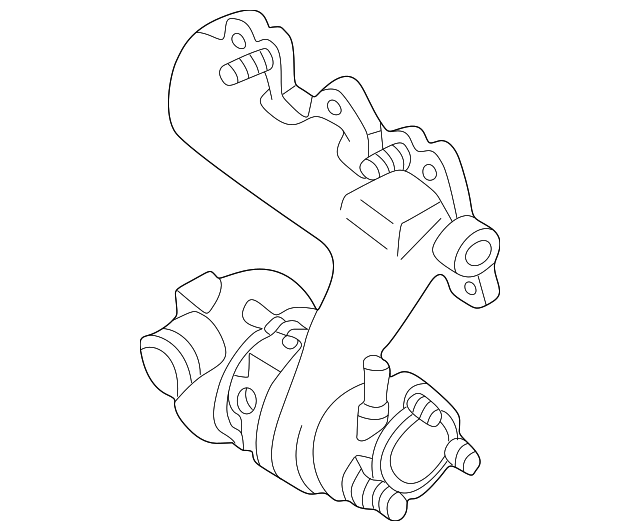 Genuine Exhaust Manifold for 2000-2003 Saab 9-5 | Part# 90490711 | Over ...