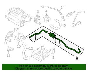 14912-6LB0B - Hose Assembly 2020-2024 Nissan Sentra | Nissan Parts ...
