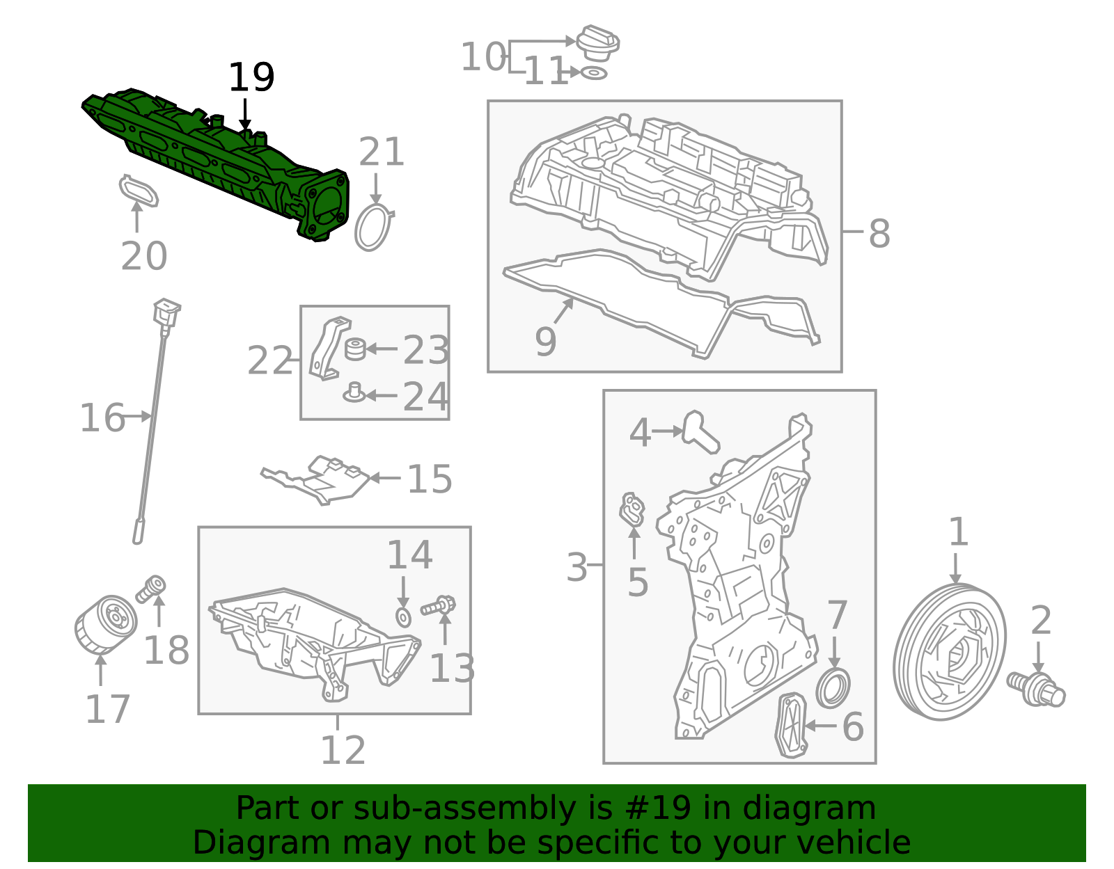 2017-2024 Honda Civic Intake Manifold 17100-RPY-G01 | OEM Parts Online