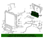 2017-2019 GMC Acadia Front Bumper Shutter 84066562 GM | GMPartsDirect.com