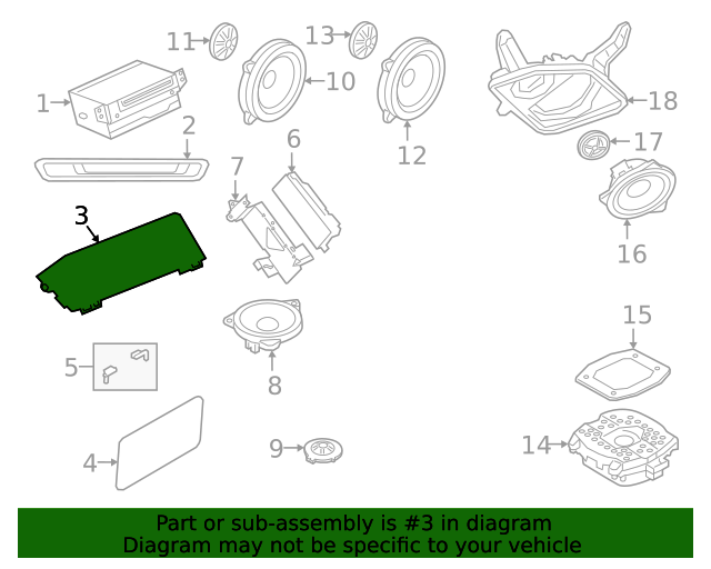 Genuine BMW 65-50-5-A0E-6B6 | Display Unit | FREE Shipping on Most ...