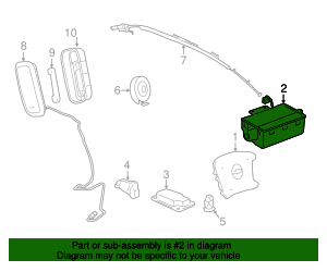 2006-2016 Chevrolet Instrument Panel Airbag 22793995 GM | GMPartsDirect.com
