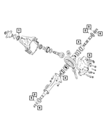 Front Axle: Housing, Differential and Vent for 2021 Ram 1500 | Mopar eStore