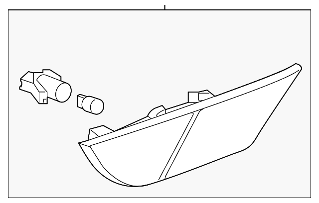 2018-2021 Honda Odyssey 18'-19' HONDA ODYSSEY RH Front Side Marker ...