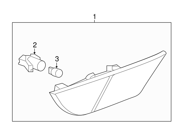 2018-2024 Honda Odyssey 18'-19' HONDA ODYSSEY RH Front Side Marker ...