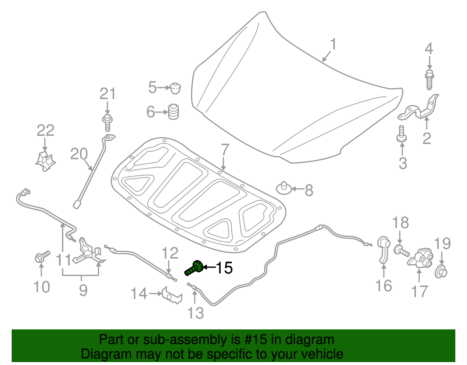 81199-38000 - High-Quality Release Cable Clip for 2017-2025 Hyundai ...