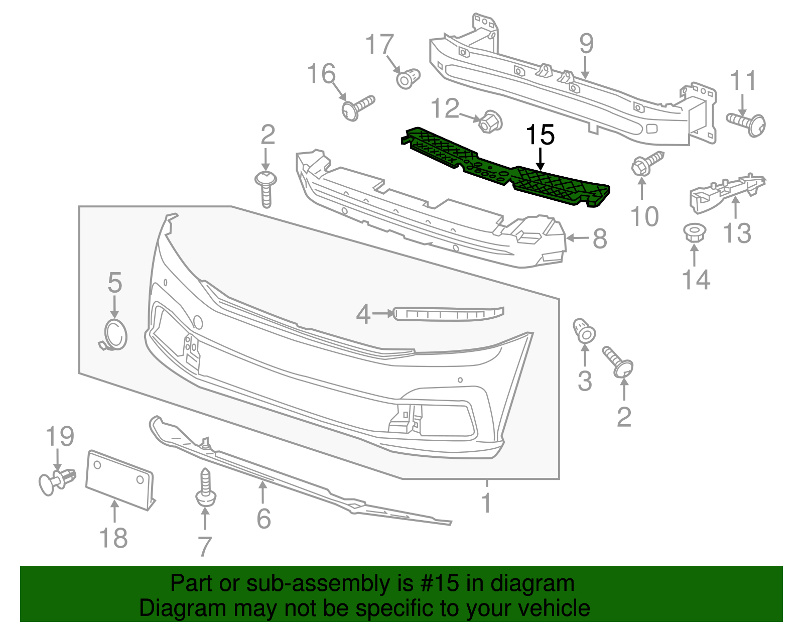 2016-2019 Volkswagen Passat Guide 561-805-706-C | OEM VW Parts Haus