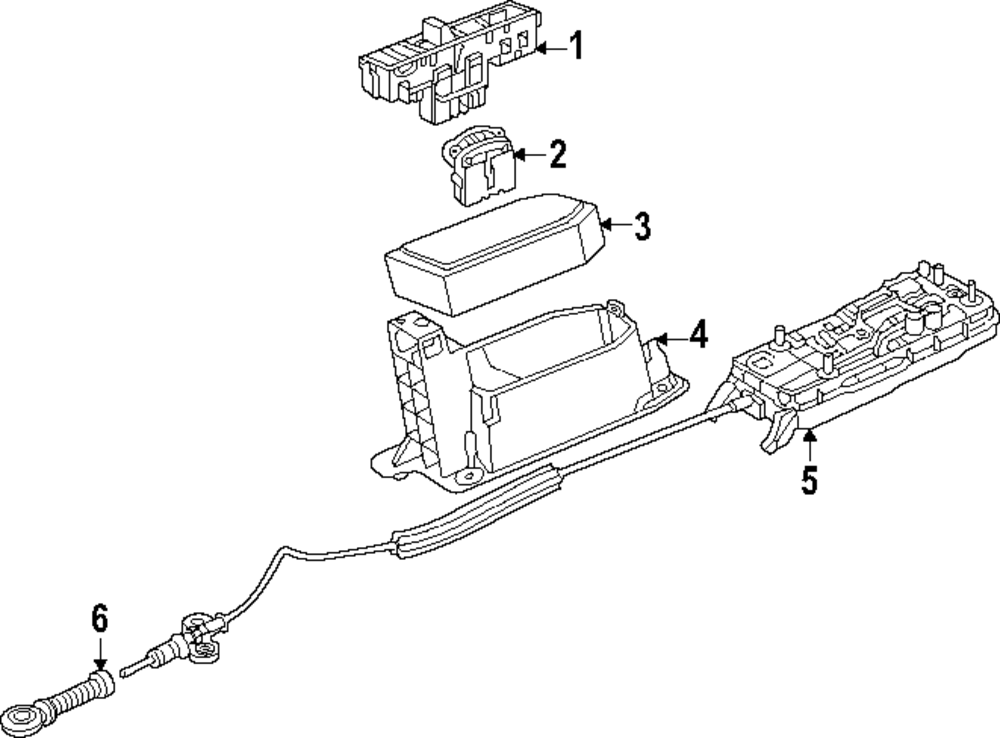 2024-2025 Volkswagen Shifter Assembly 3QF-713-033-H | VW Direct Auto Parts
