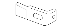 2016-2025 Chevrolet Malibu Passenger Side Headlamp Bracket 23127425 GM ...