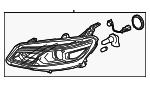Genuine Chevrolet Headlamp Assembly | GM Parts Store