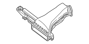 16554-JA000 - Air Inlet Duct - 2007-2013 Nissan Altima | Nissan OEM ...