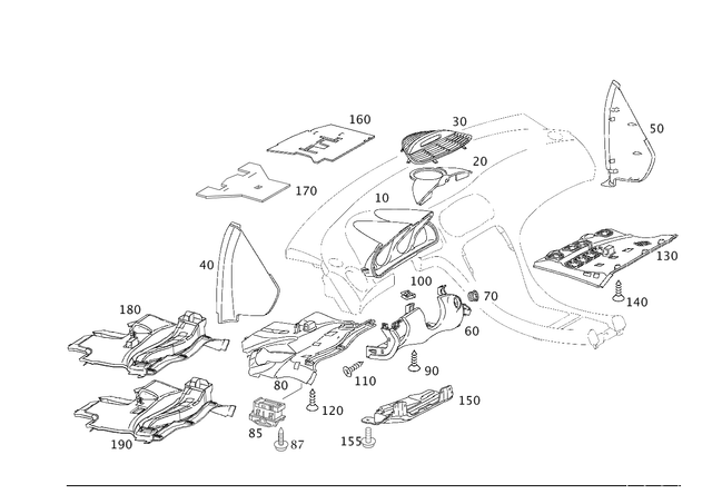 1954-2025 Mercedes-Benz Bracket 202-540-23-73 | MB Parts Store