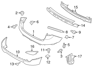 2014-2015 Hyundai Tucson Inner Cover 86696-2S500 | OEM Parts Online