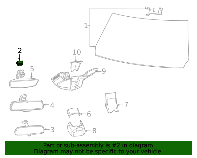 2019-2023 Ram Sensor 68298334AA | TascaParts.com