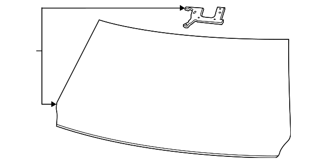 2019-2024 Ram 1500 Windshield 68275584AD | Mopar Parts Canada