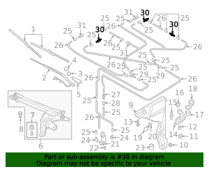 4N0-955-481 - Tube Valve 2019-2021 Audi | Audi OEM Parts