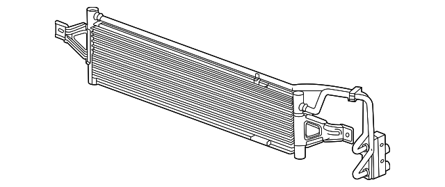 2020-2025 GM Transmission Fluid Auxiliary Cooler 42670685 GM ...