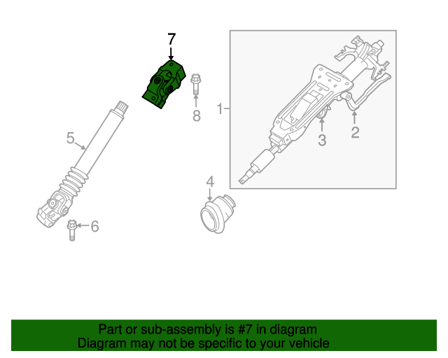 Genuine BMW 32-30-2-283-431 | Swivel Joint | FREE Shipping on Most ...