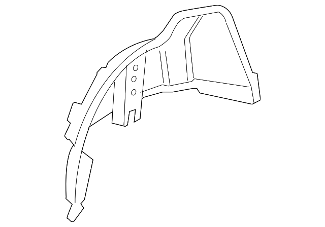 2011-2013 Toyota Corolla Inner Wheelhouse 61607-02600 | OEM Parts Online