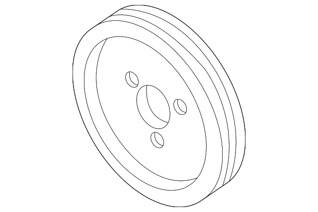 32421740858 - 1996-2006 BMW Power Steering Pulley (32-42-1-740-858 ...